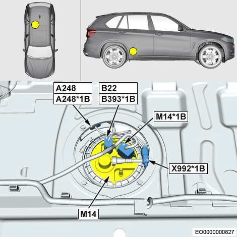 BMW X5 F15 - Fuel Pump & fuse
