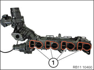 11 61 050 Removing and installing/replacing intake plenum (B47D)