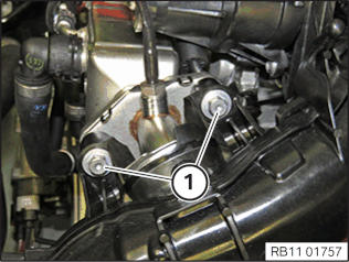 11 61 050 Removing and installing/replacing intake plenum (B47D)
