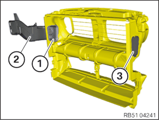 51 71 100 Replacing all cooling air routings for radiator