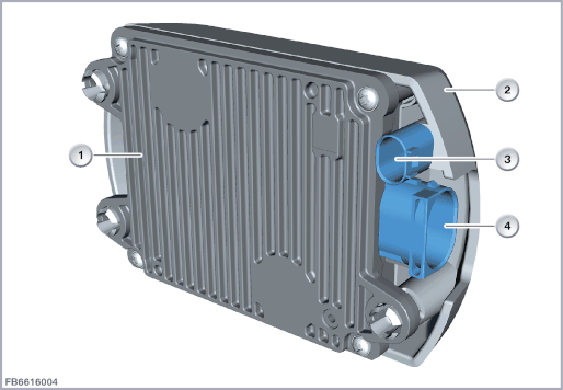 ACC sensor/FRSF heater