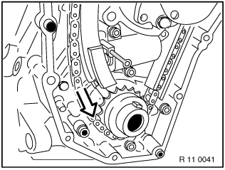 11 31 051 Replacing timing chain (M43)