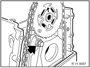 11 31 051 Replacing timing chain (M43)