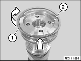 11 31 025 Removing and installing/replacing intake camshaft (N52T)