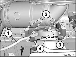 22 11 100 Replacing right engine support arm (N52/N52K/N53)