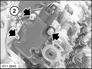 11 12 106 Removing and installing right cylinder head (N62 from 9/03 ...