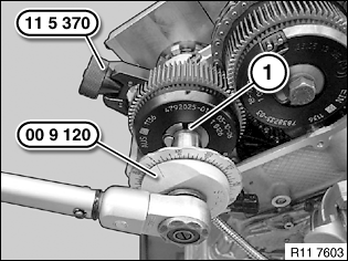 11 31 575 Adjusting camshaft timing (S65)